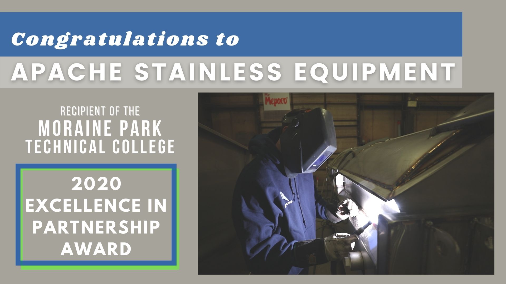 Apache Stainless Equipment | News